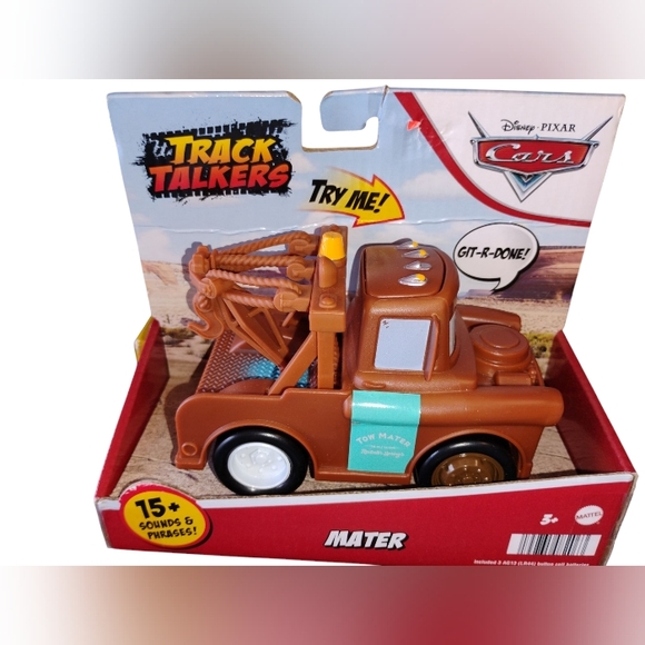 Disney | Toys | Cars Track Talkers Mater Toy Brown | Poshmark